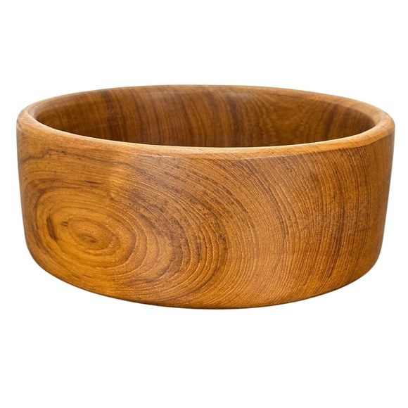 Dolphin | Dining | Vtg Dolphin Genuine Teakwood Serving Salad Wooden ...